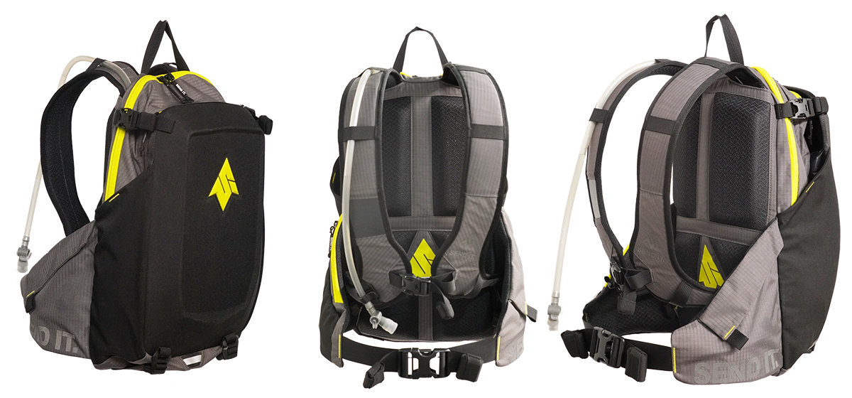 Send It Defender 15 Hydration Backpack for MTB, Moto, Hiking and more